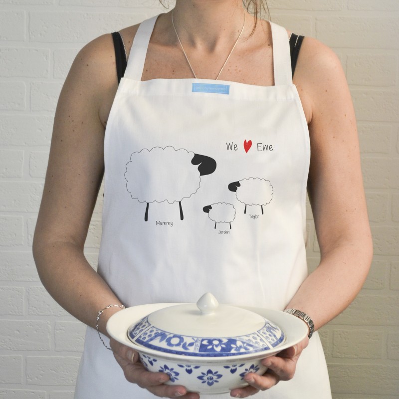 Personalised Sheep Apron - Meenymineymo